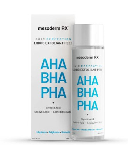 Skin Perfection Liquid Exfoliant Peel AHA BHA PHA – Mesoderm RX